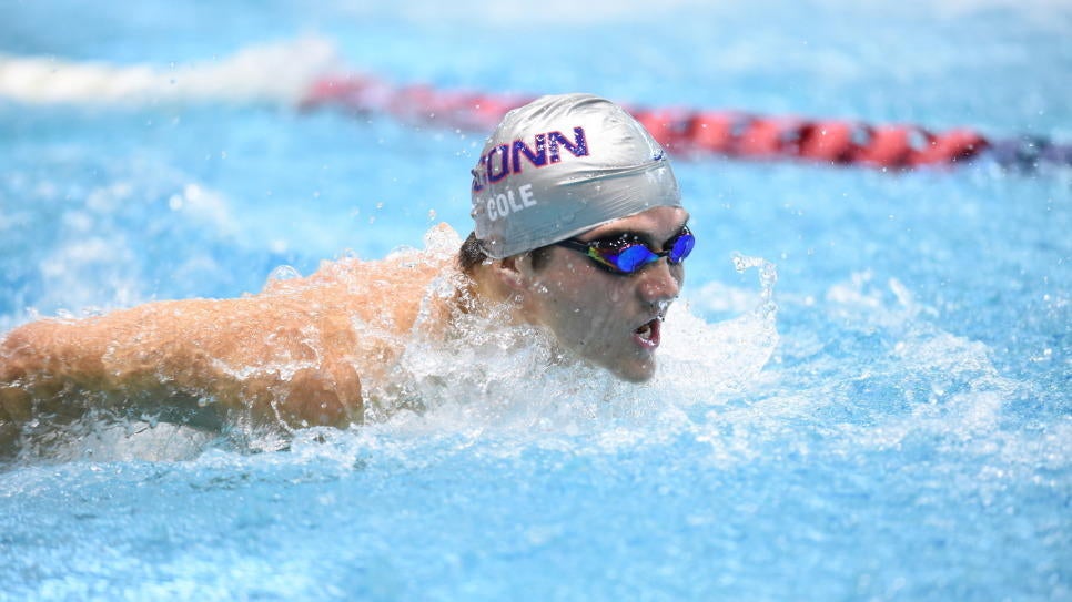 Men's Swim/Dive in Third After Day 1 - University of Connecticut Athletics