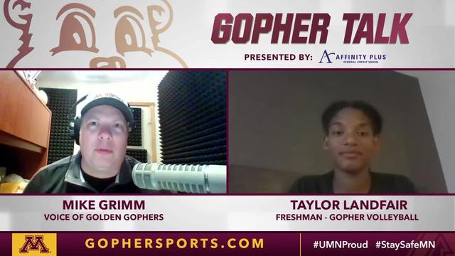 Watch Gopher Talk: Taylor Landfair - Stream Women's Volleyball Online ...