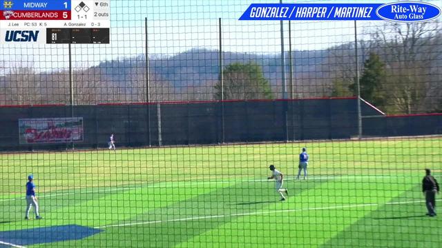 Watch Baseball vs. Midway University - HOME RUN TRACKER - Alec Gonzalez ...