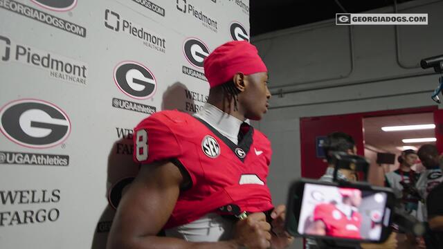 Watch Georgia Football Week 4 vs Alabama Colbie Young Postgame Press ...
