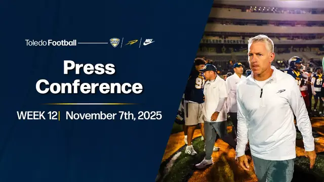Watch Toledo Football - Press Conference - Week 12- 11/7/2025 - Stream ...