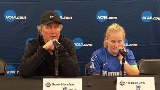Watch Women's Soccer: Brooks Monaghan and Finley Lavin Press Conference ...