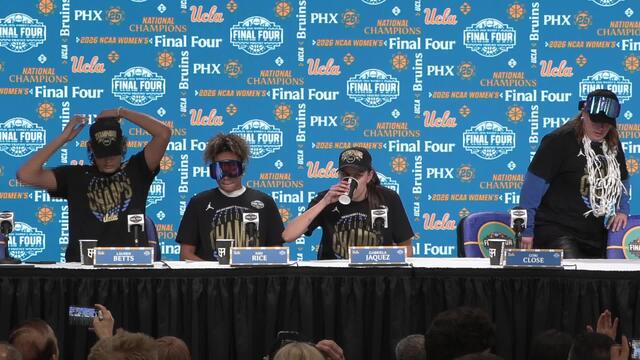 Watch UCLA W. Basketball Postgame - vs. South Carolina (April 5, 2026 ...